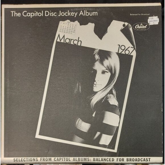 Capitol Records | Media | Vintage Vinyl Record The Capitol Disc Jockey ...